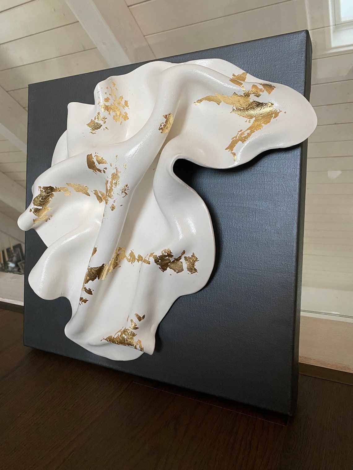 Minimalist Clay on Canvas, Wall Art, 3D Art, Decorer, Canvas Wall Art ...