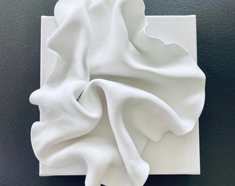 Minimalist Clay on Canvas, Wall Art, 3D Art, Decorer, Canvas Wall Art ...