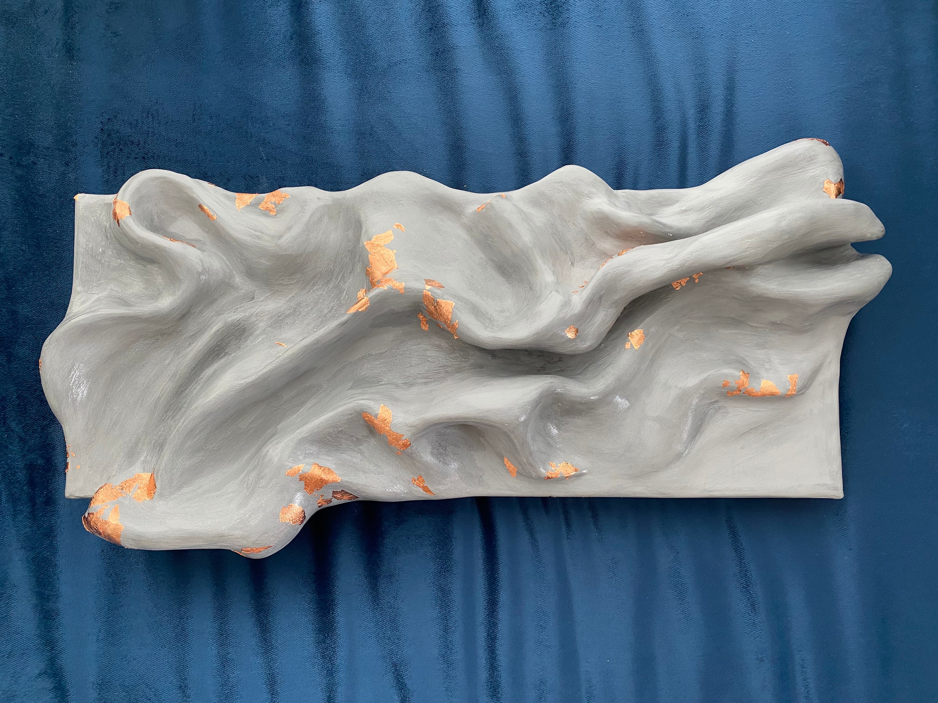 Minimalist Clay on Canvas, Wall Art, 3D Art, Decorer, Canvas Wall Art ...