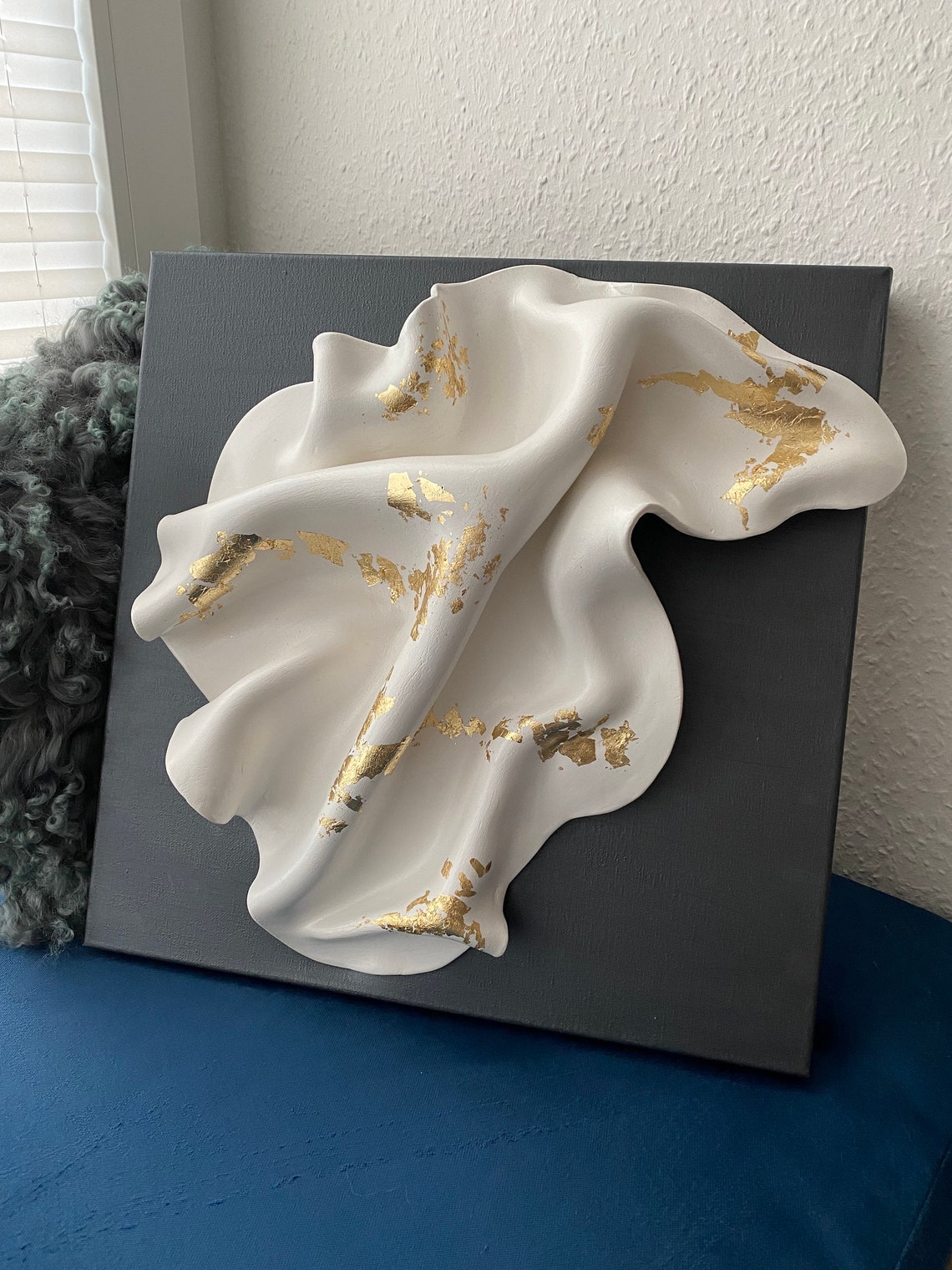 Minimalist Clay on Canvas, Wall Art, 3D Art, Decorer, Canvas Wall Art ...