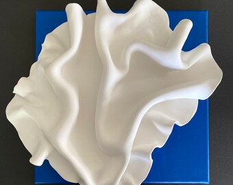 Minimalist Clay on Canvas, Wall Art, 3D Art, Decorer, Canvas Wall Art ...