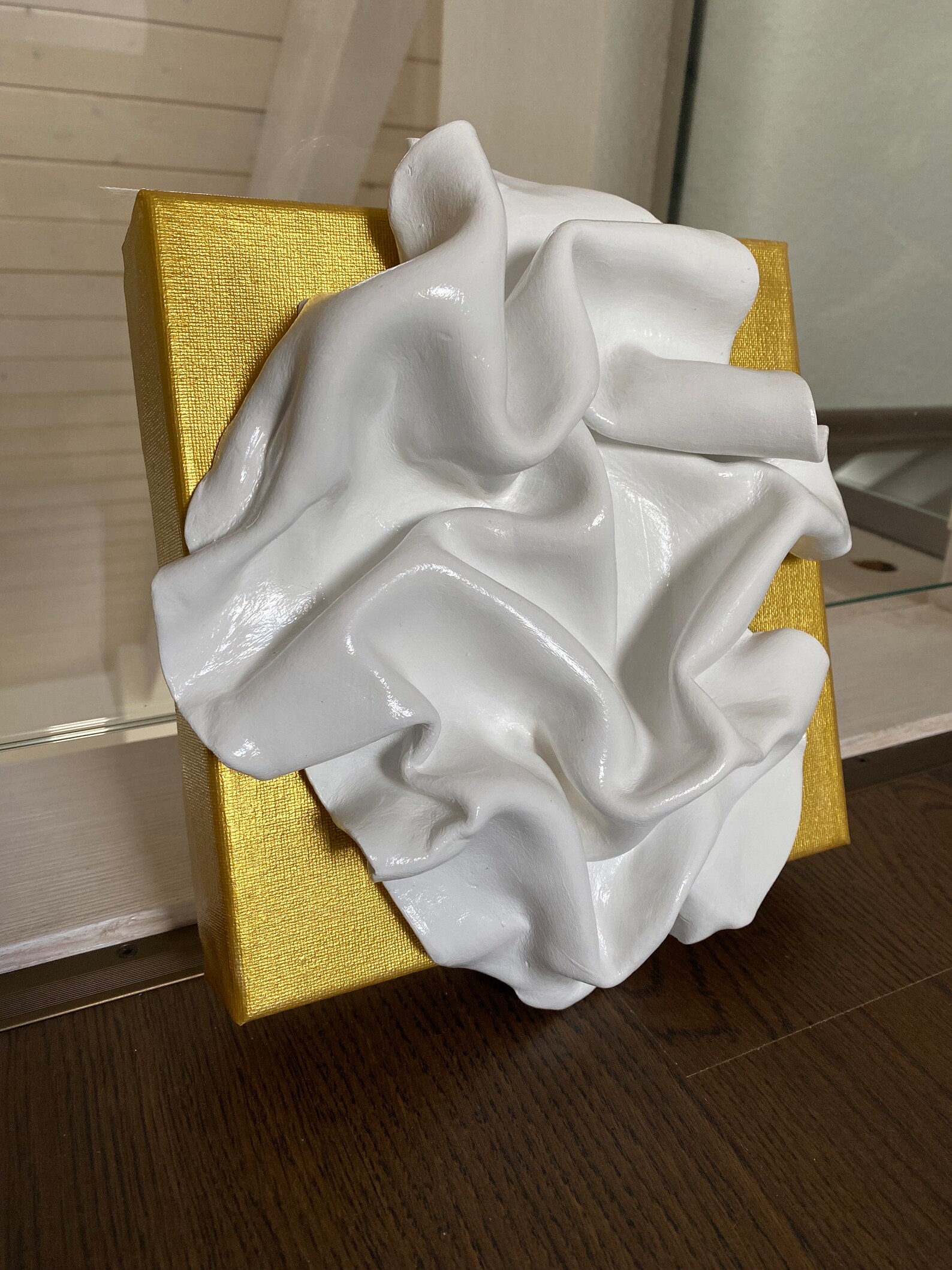 Minimalist Clay on Canvas, Wall Art, 3D Art, Decorer, Canvas Wall Art ...