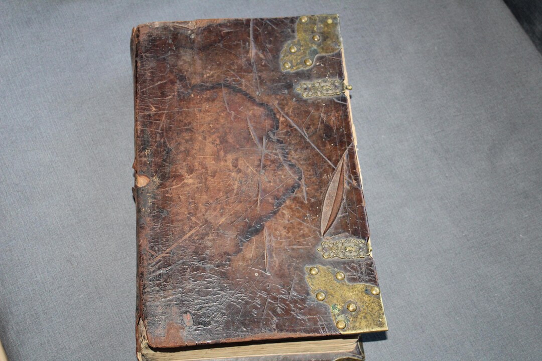 Antique German Martin Luther Bible 1732 Luhneburg - Etsy Canada