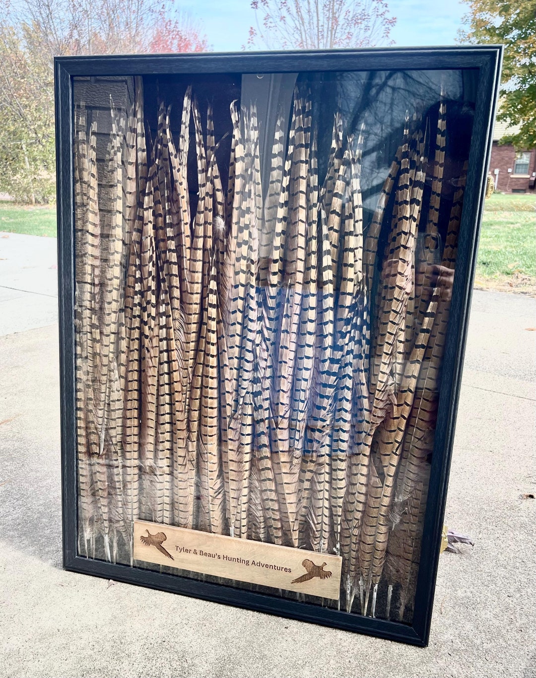 Hunting Keepsake, Shadow Box, Gift for Him, Pheasant Hunting, Bird Dog ...