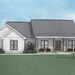 Farmhouse House Plan, Laban Design, 2195 Heated Sq. Ft., 4 Bedroom, 2.5 ...