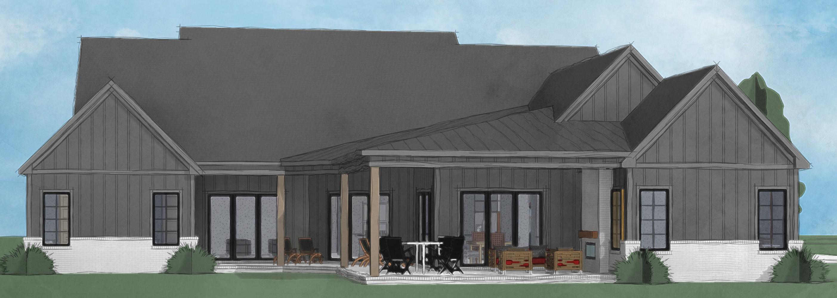 Transitional House Plan, Shinar Design, 5 Bed, 3809 Sq Ft (PDF) - Etsy
