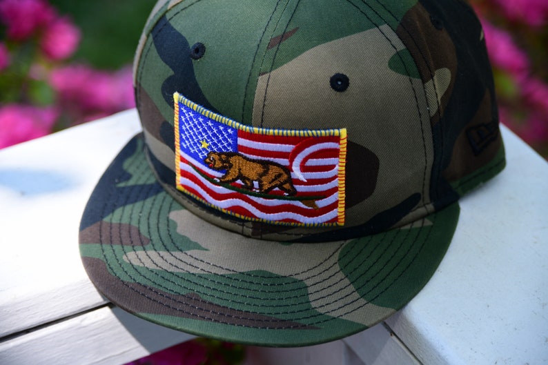Surfing California Bear Special Release New Era Snapback Hat Custom ...