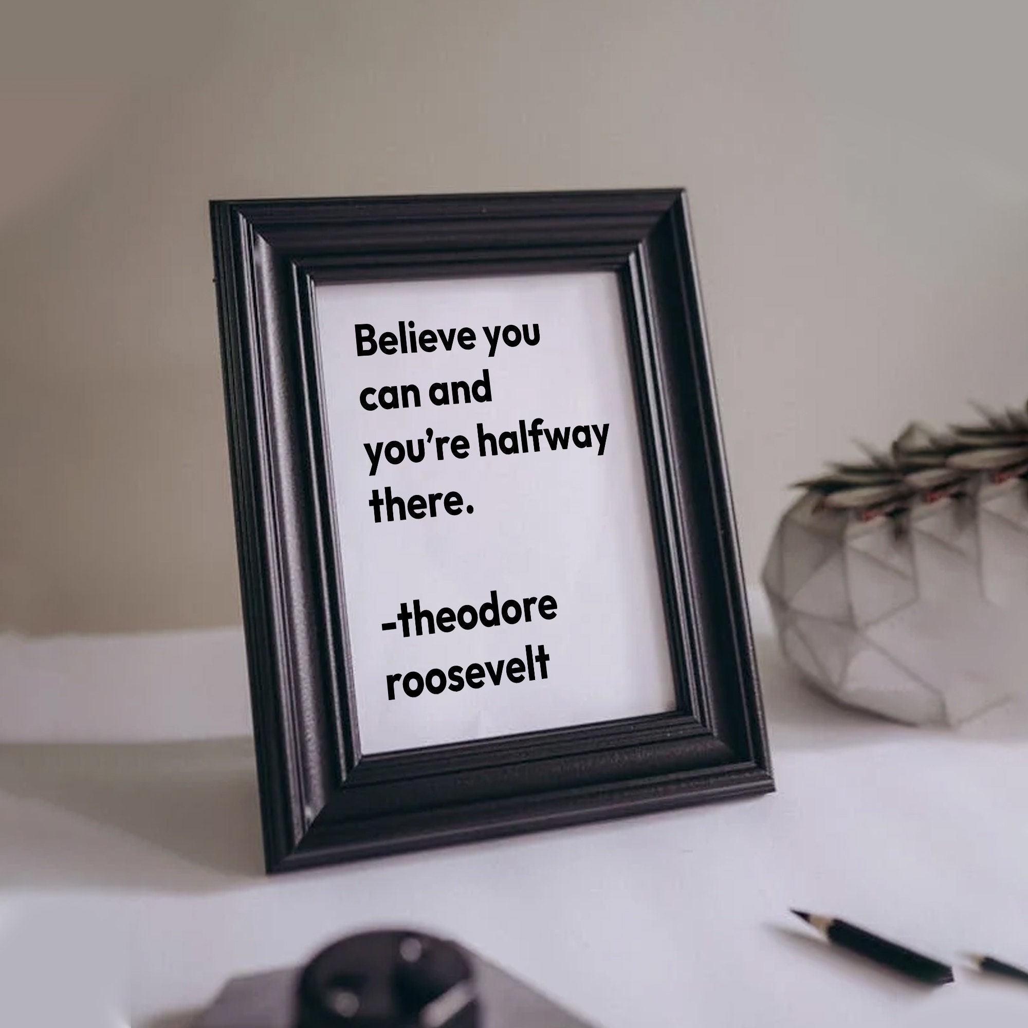 Motivational Quotes Frame Poster, Frame Poster for Home and Offices ...