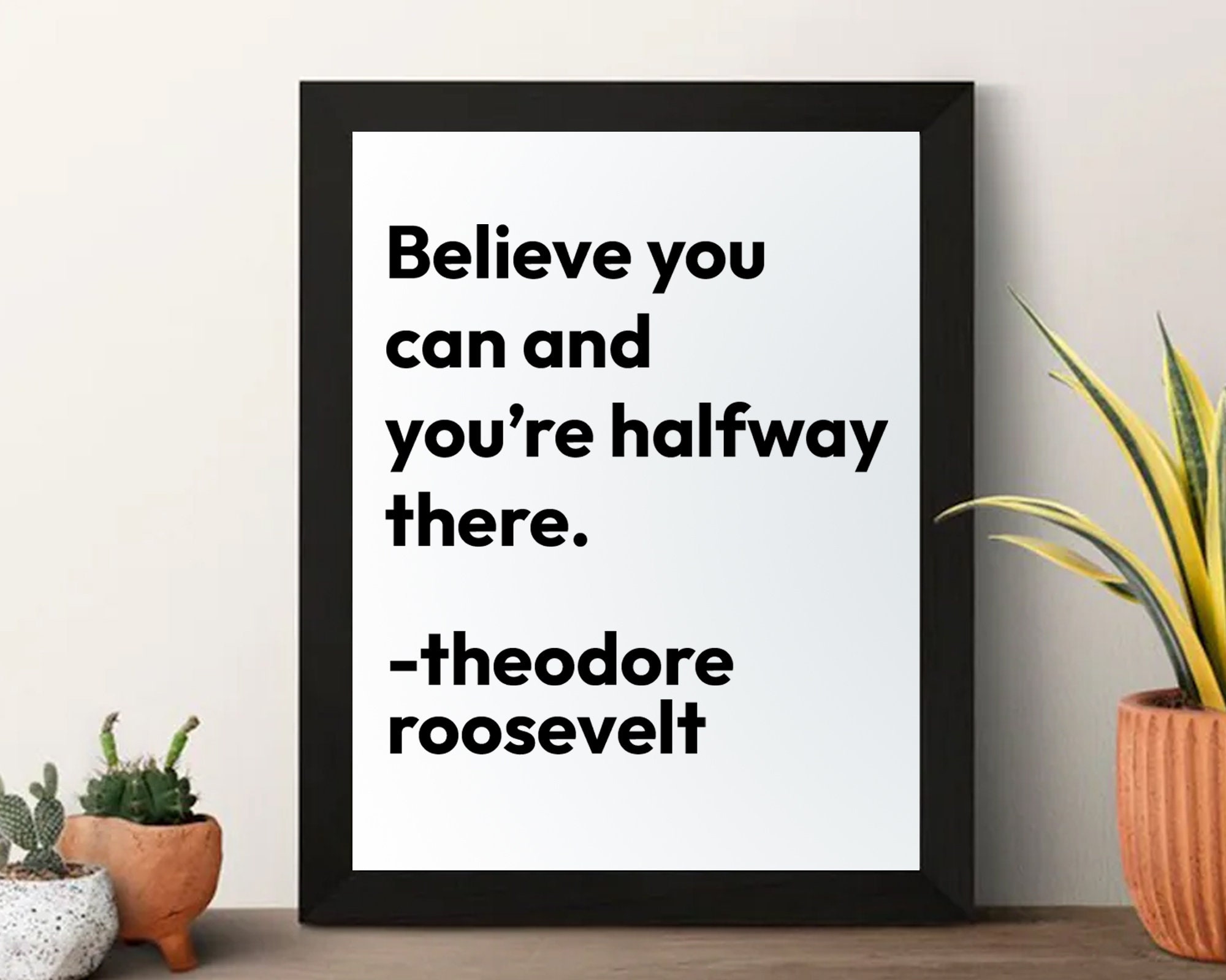 Motivational Quotes Frame Poster, Frame Poster for Home and Offices ...