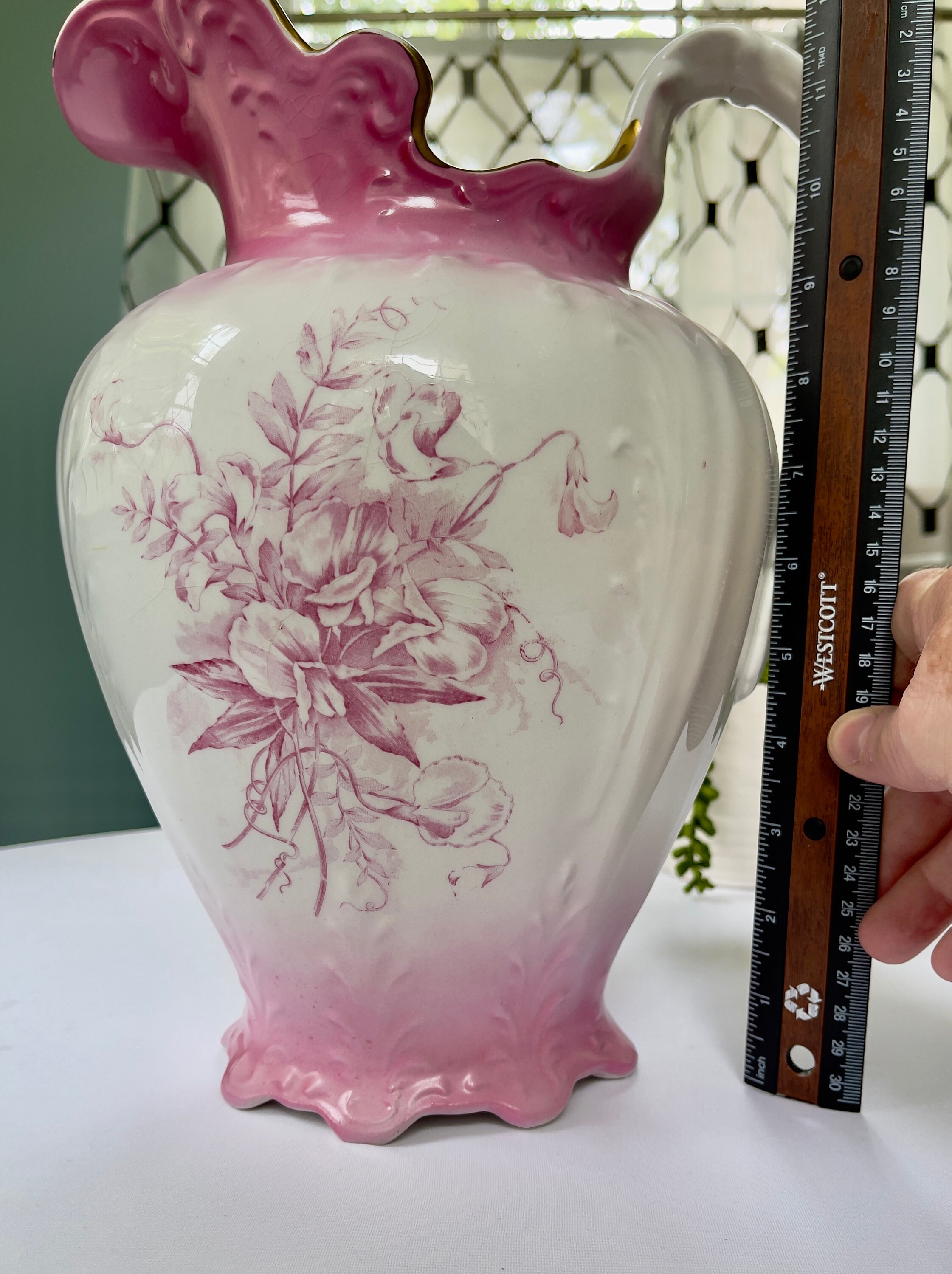 Smith Phillips Semi-porcelain Antique Wash Pitcher - Etsy