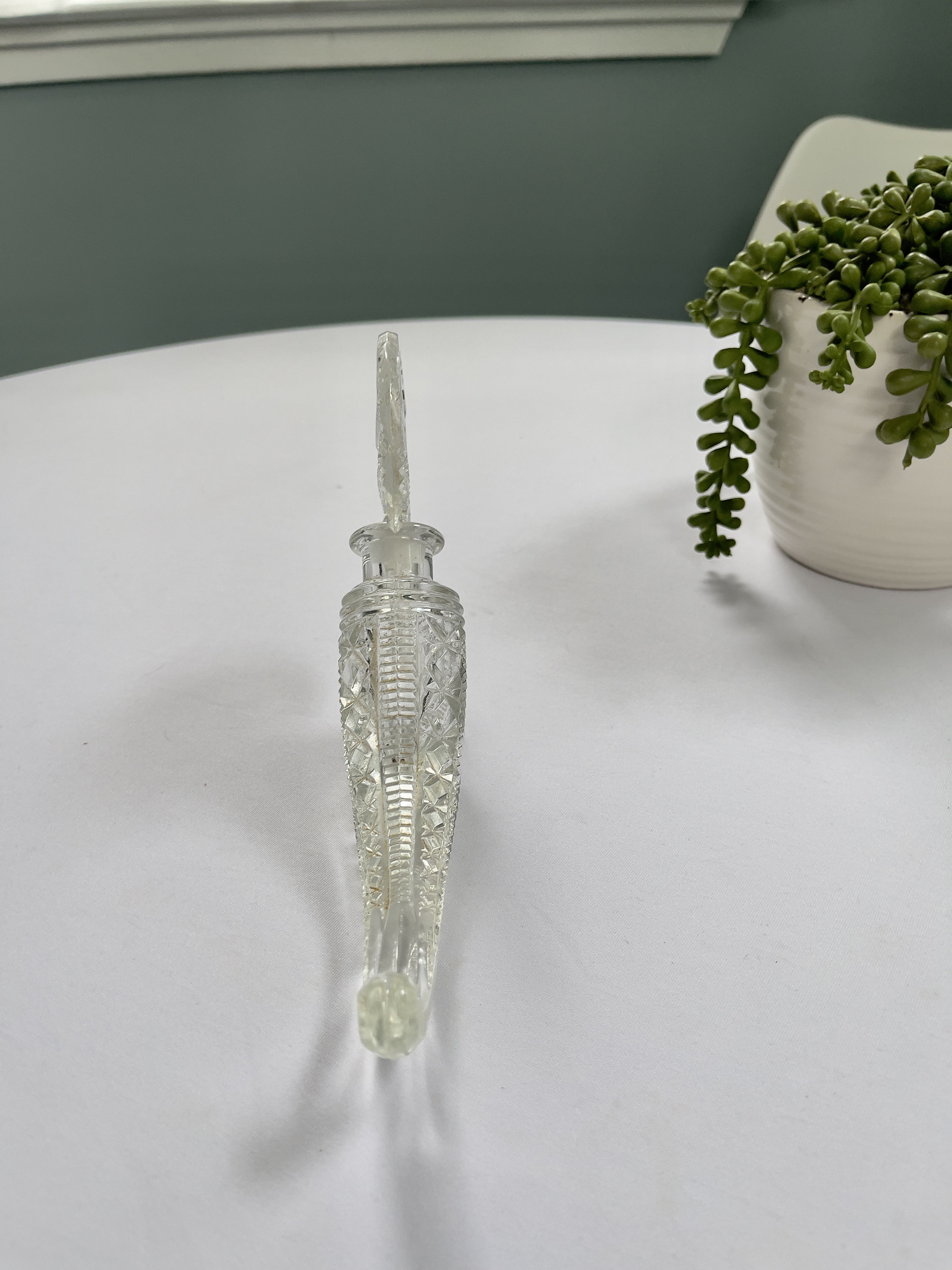 Art Deco Cornucopia Perfume Bottle With Stopper - Etsy