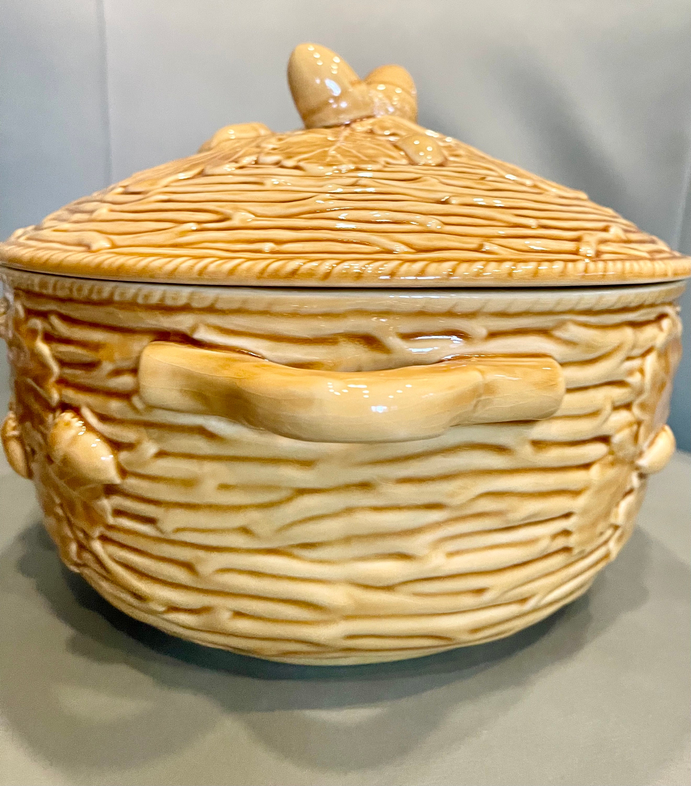 Vintage Harry & David Acorn and Oak Leaf Tureen - Etsy