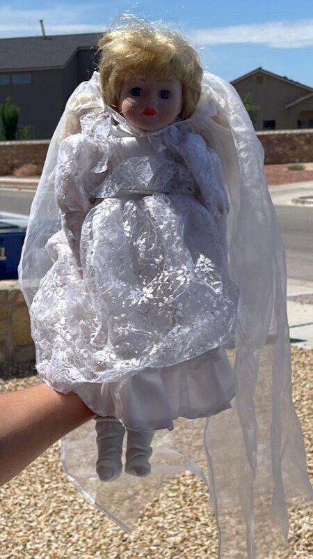 Porcelain Bride Doll - Etsy