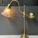 Antique Adjustable Brass Lamp - Etsy