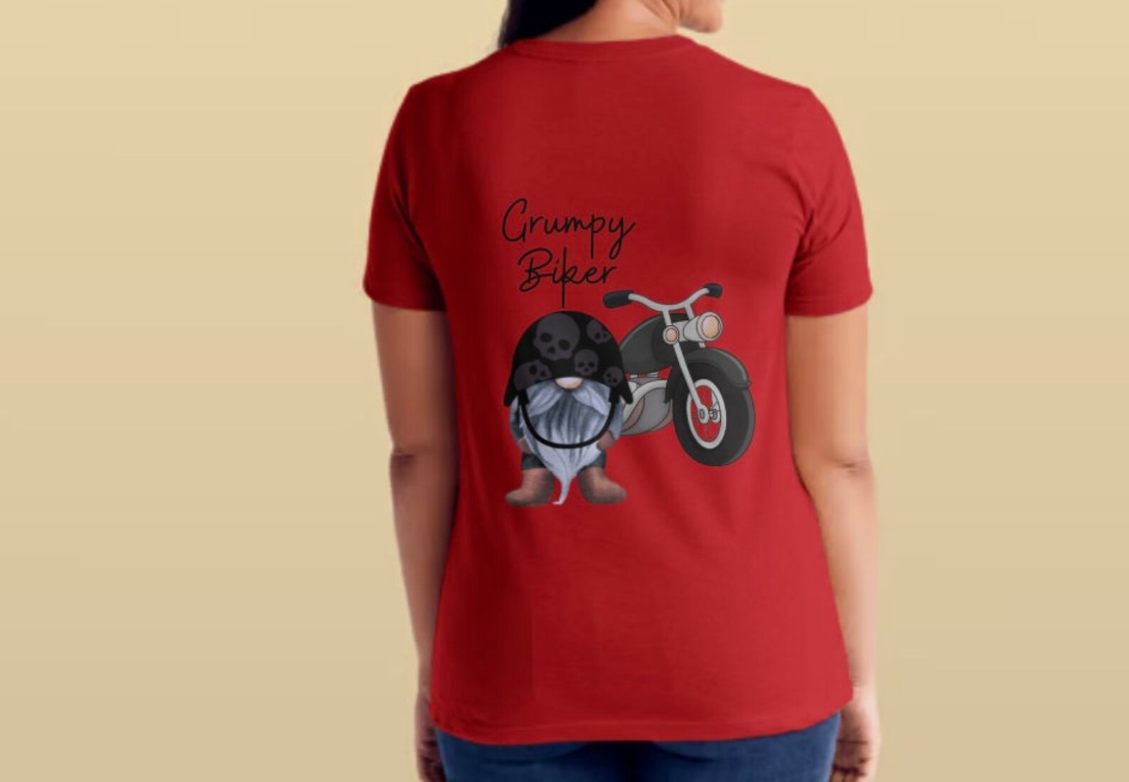 Funny Grumpy Biker Gnome Printable Svg File Funny Biker Printable Funny ...