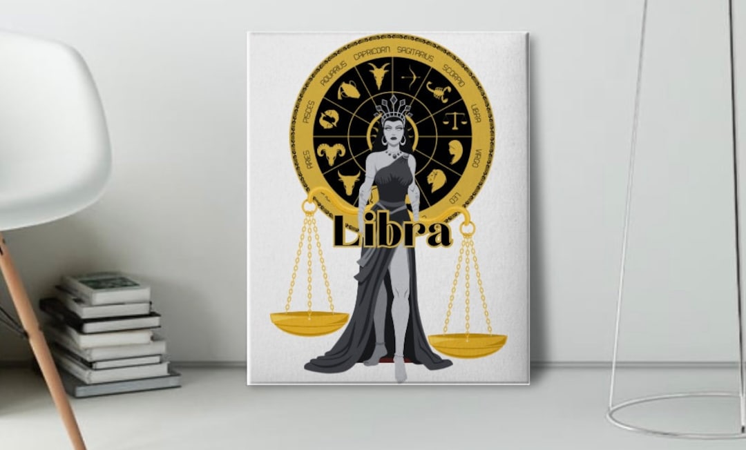 Libra Zodiac Sign Svg File for Cricut Libra Zodiac Printable Sticker ...