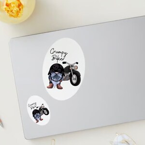 Funny Grumpy Biker Gnome Printable Svg File Funny Biker Printable Funny ...