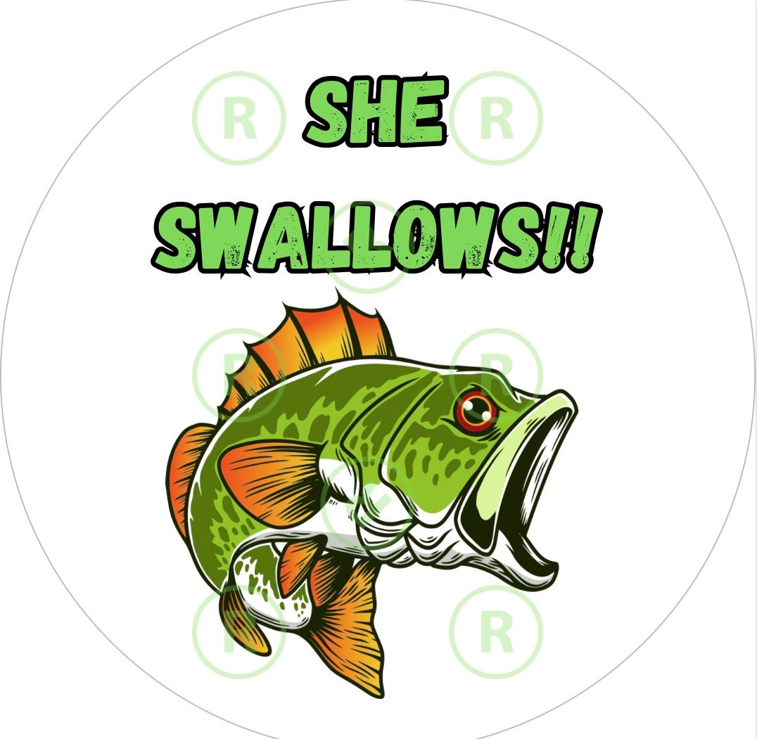 Adult Funny Bass Fishing Svg Funny Fishing Sticker Printable - Etsy