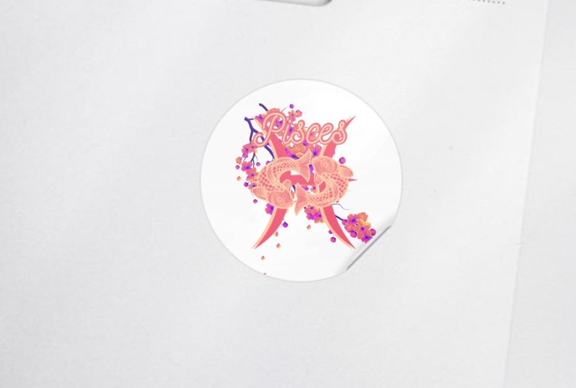 Pisces Zodiac Sign Svg File Pisces Star Sign Svg Zodiac Pisces - Etsy