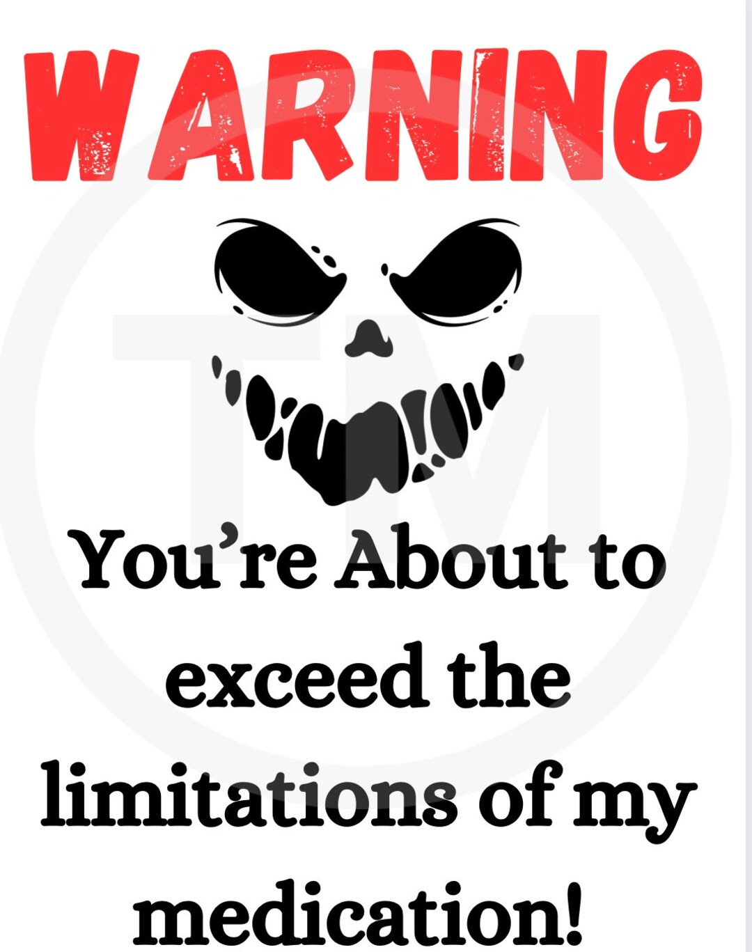 Funny Warning Sign Digital File Warning Sign Svg Warning Sign Png ...