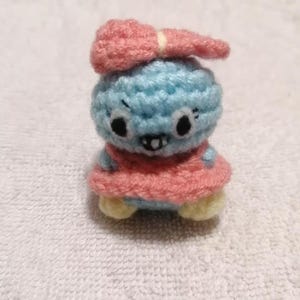 Handmade Crochet Baby Poppy Dandy World Mini Plush Doll Art Collectible ...