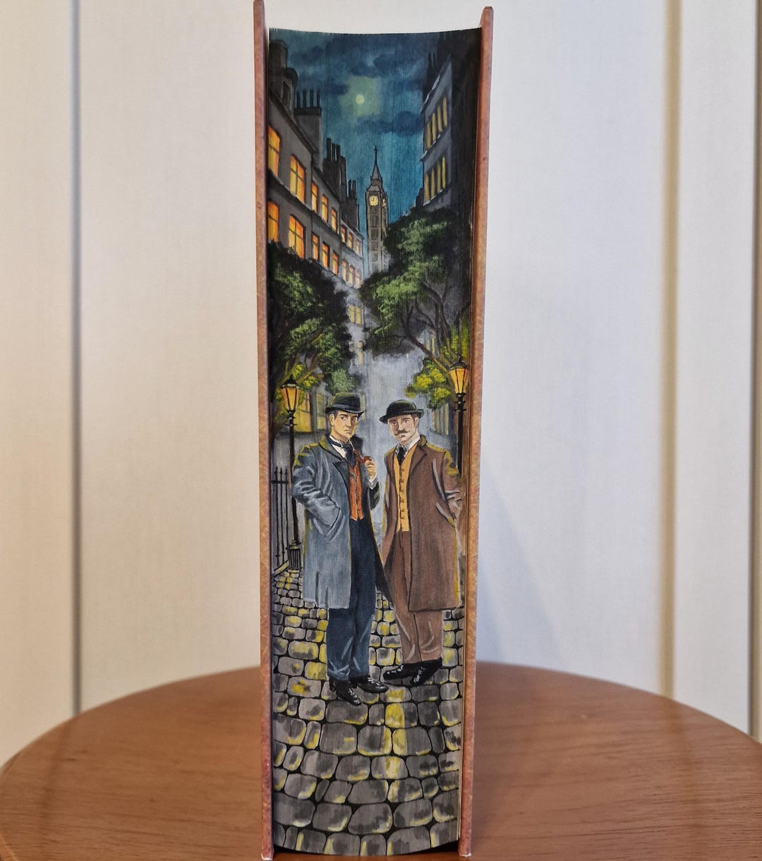 Pre-order AC Doyle's Sherlock Holmes Foreedge Painted Book - Etsy