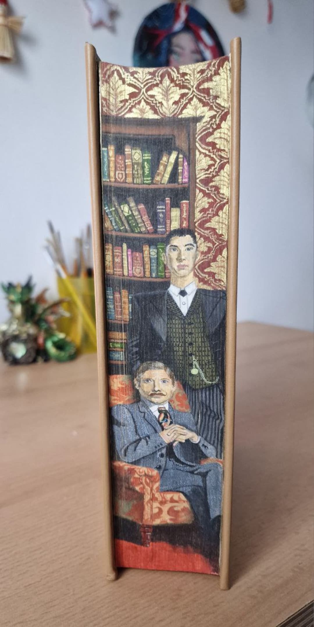 AC Doyle's Sherlock Holmes Foreedge Painted Hardback Book - Unique ...