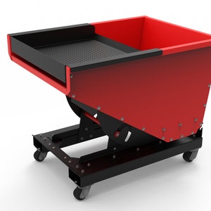 CNC Chip Hoppers Self Dumping - Etsy