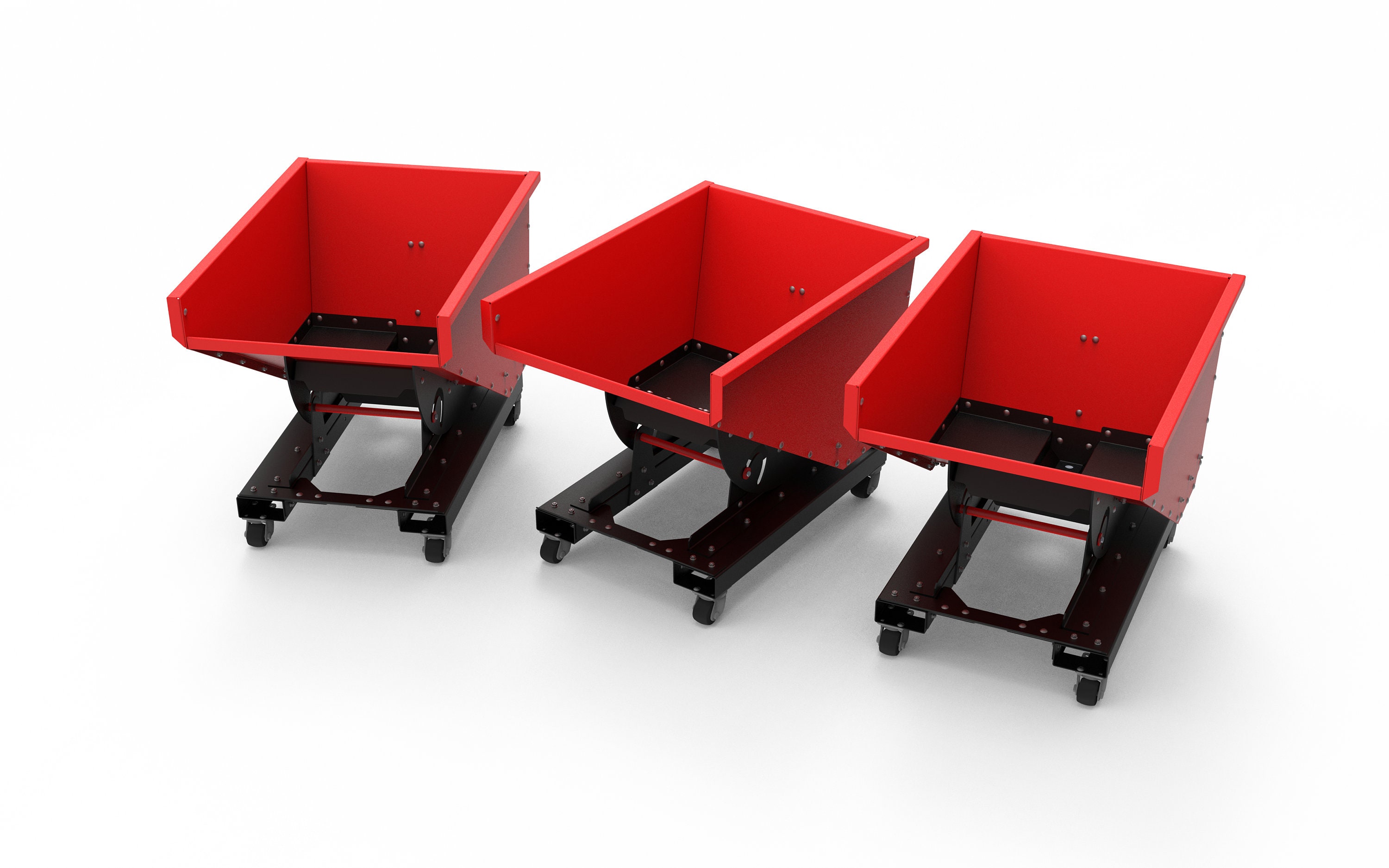 CNC Chip Hoppers Self Dumping - Etsy