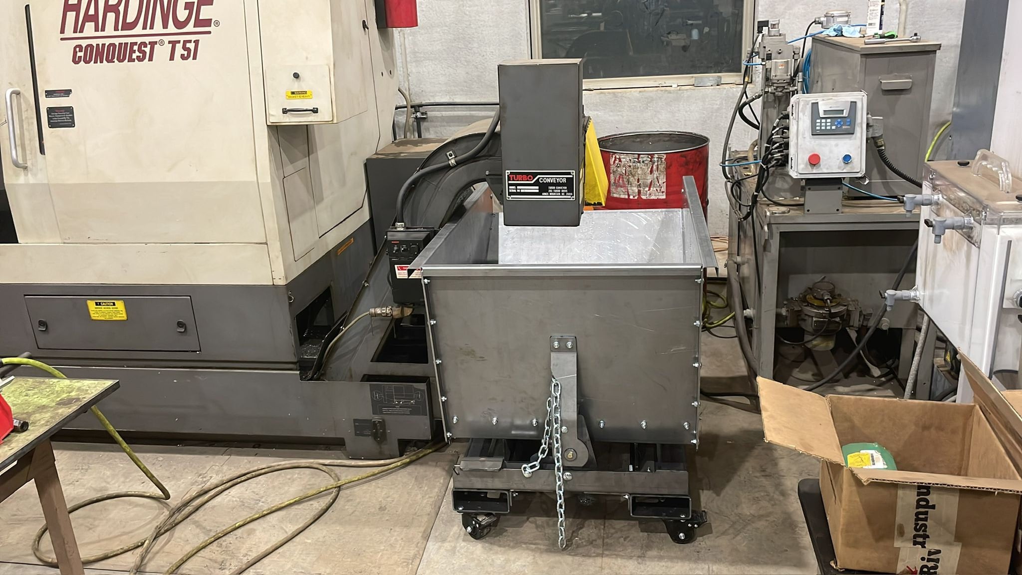 CNC Chip Hoppers Self Dumping - Etsy