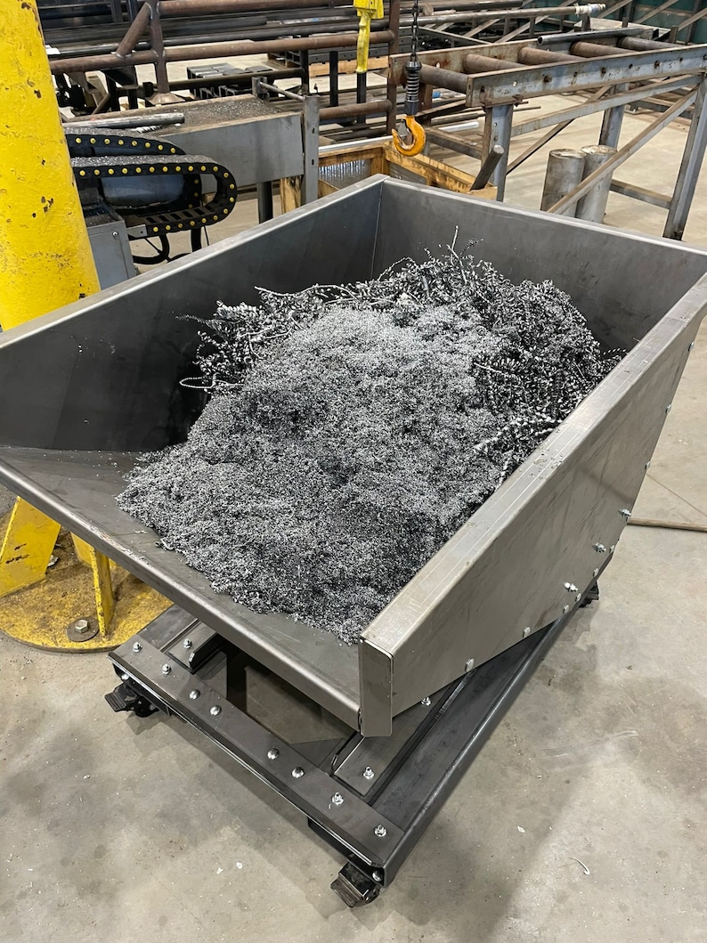 CNC Chip Hoppers Self Dumping - Etsy