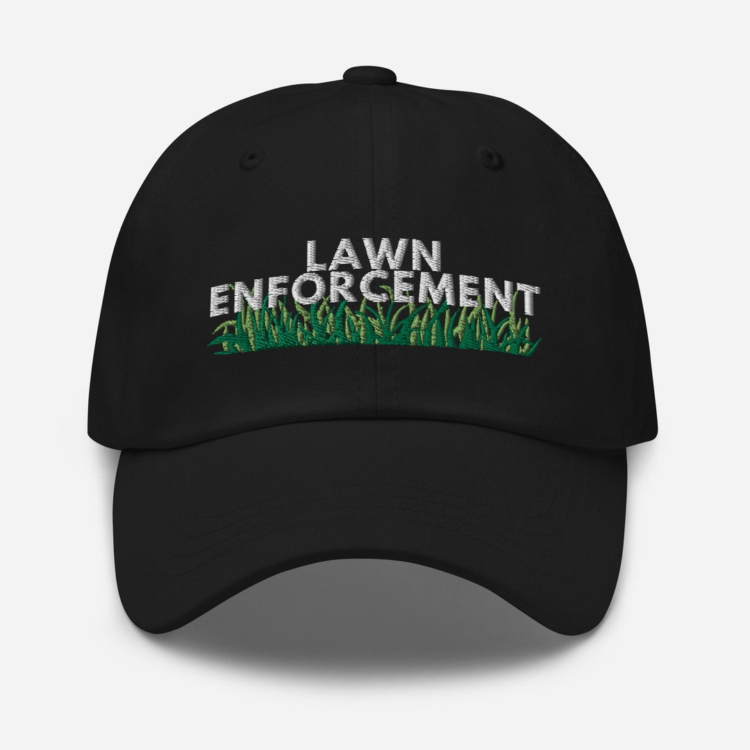Lawn Enforcement Mowing Hat - Etsy