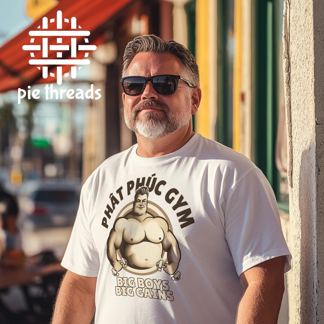 Phat Phuc Gym Tee: Cotton Gym Rat T-shirt - Etsy
