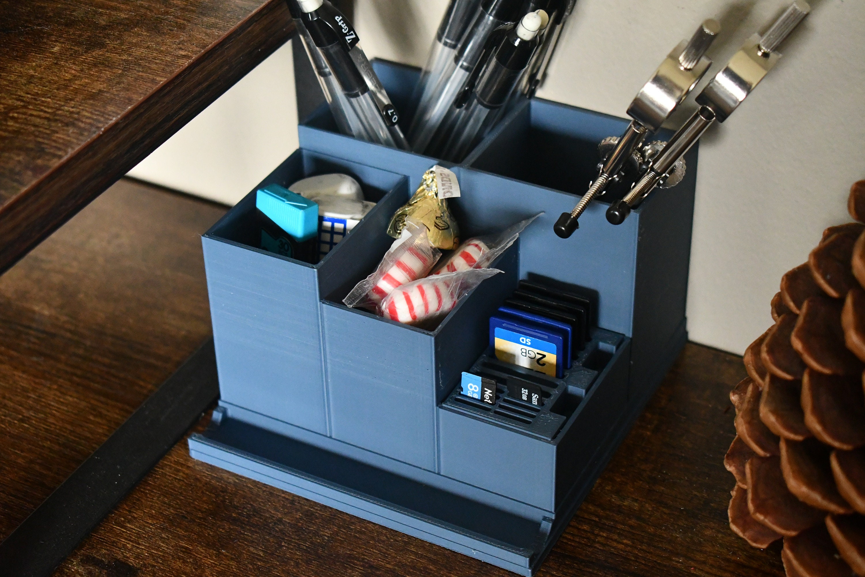 3D Printed Desk Organizer Great for a Clean Desk or School - Etsy