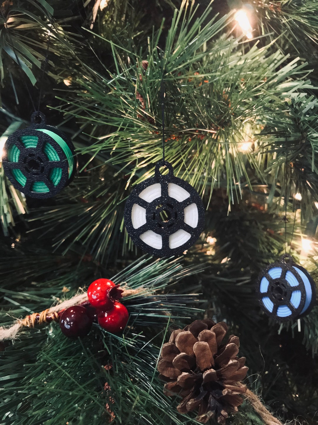 Sparkling 3D Printed Mini Spools: A Unique Gift for Everyone on Your ...