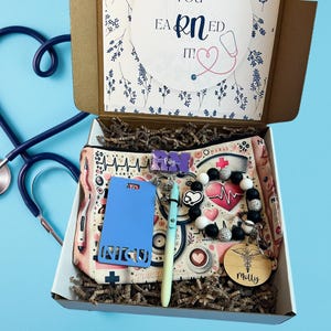Nurse Appreciation Gift Set Bundle for Nursing Medical Professional ID ...
