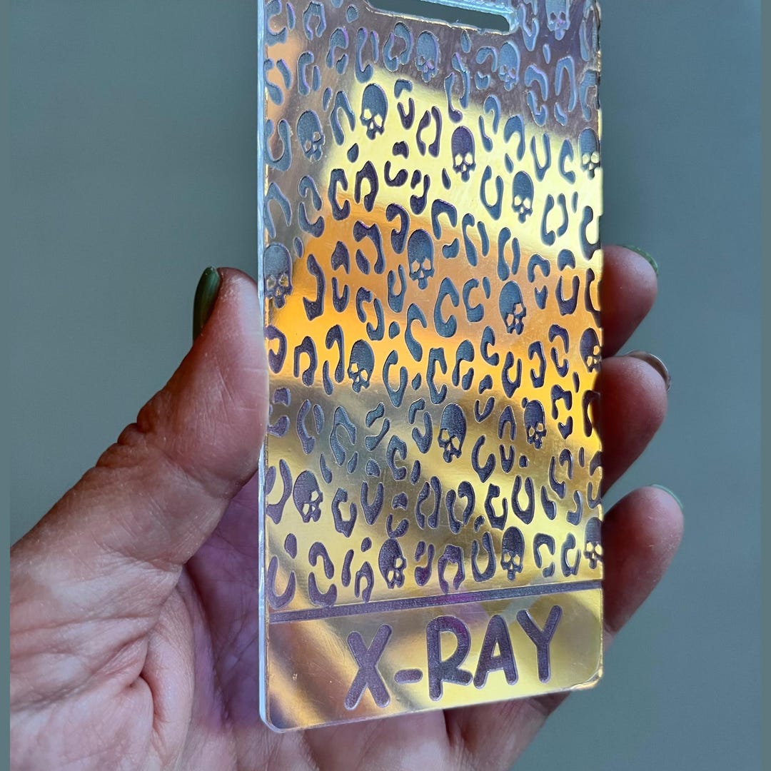 Xray Tech Badge for Radiology Staff Gift Idea Present for Nurse Medical ID Holder Personalized ...