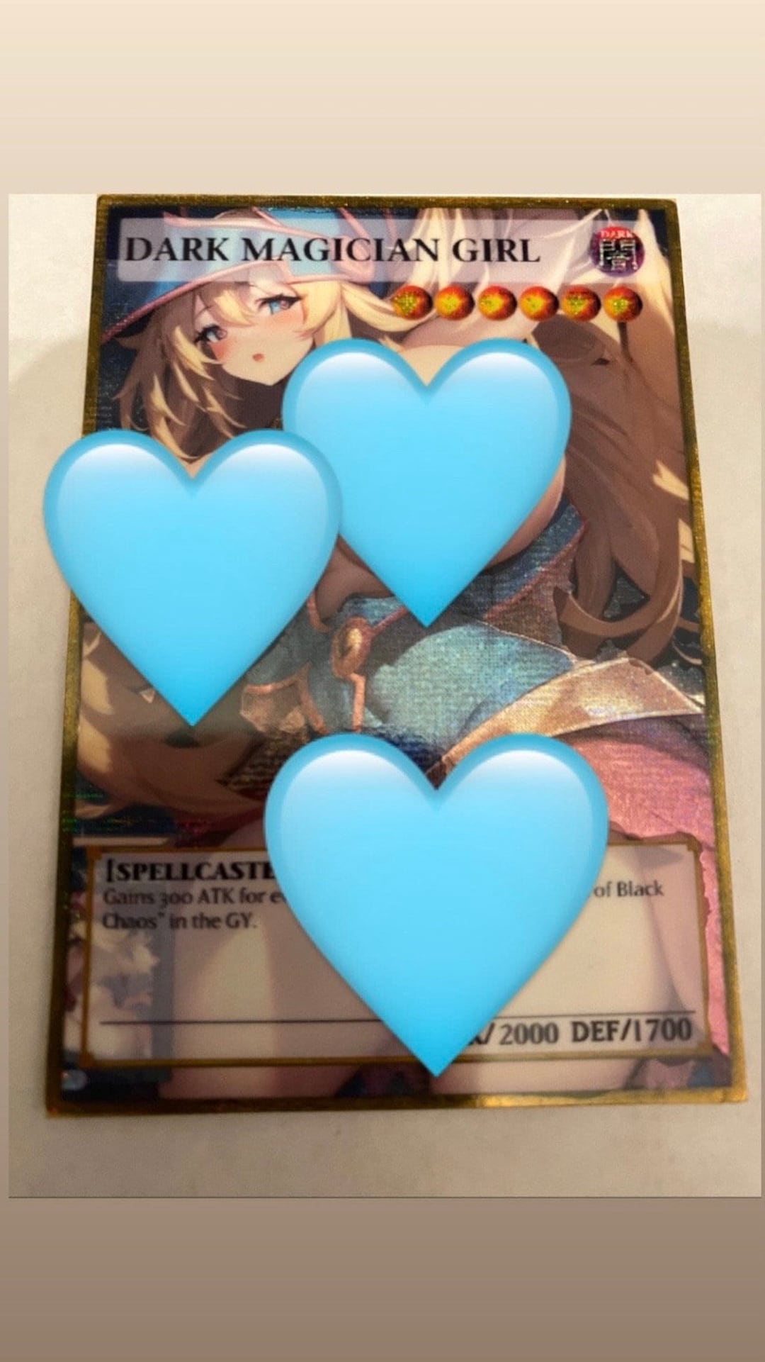 351 Dark Magician Girl Card Etsy