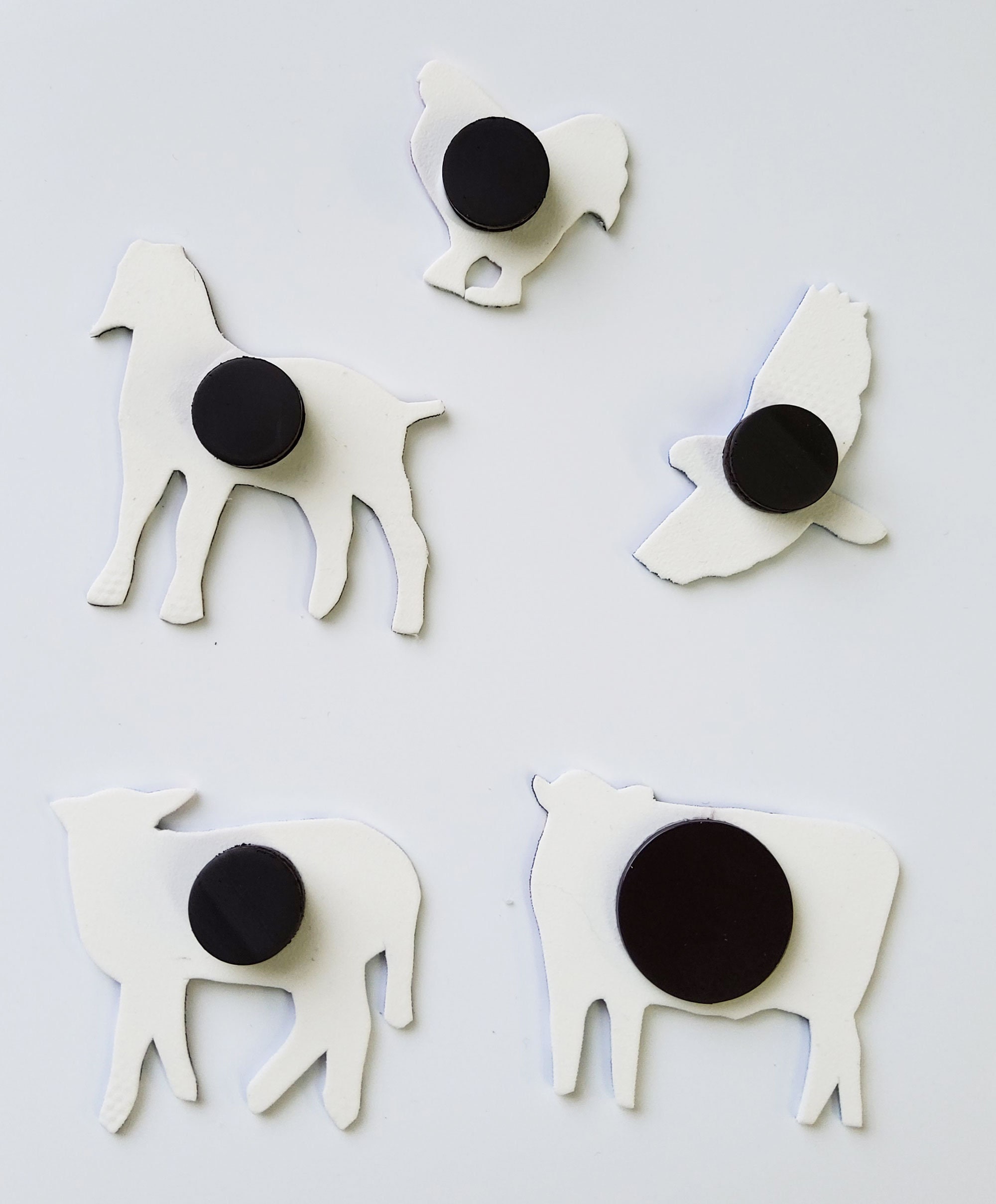 Farm Animals #2 Magnets - Set of 5 - Etsy