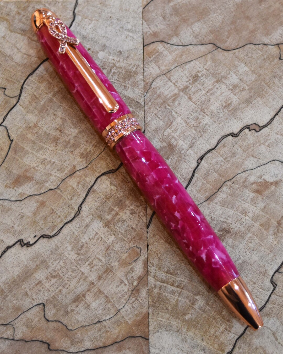 Breast Cancer Survivor Pen - Etsy
