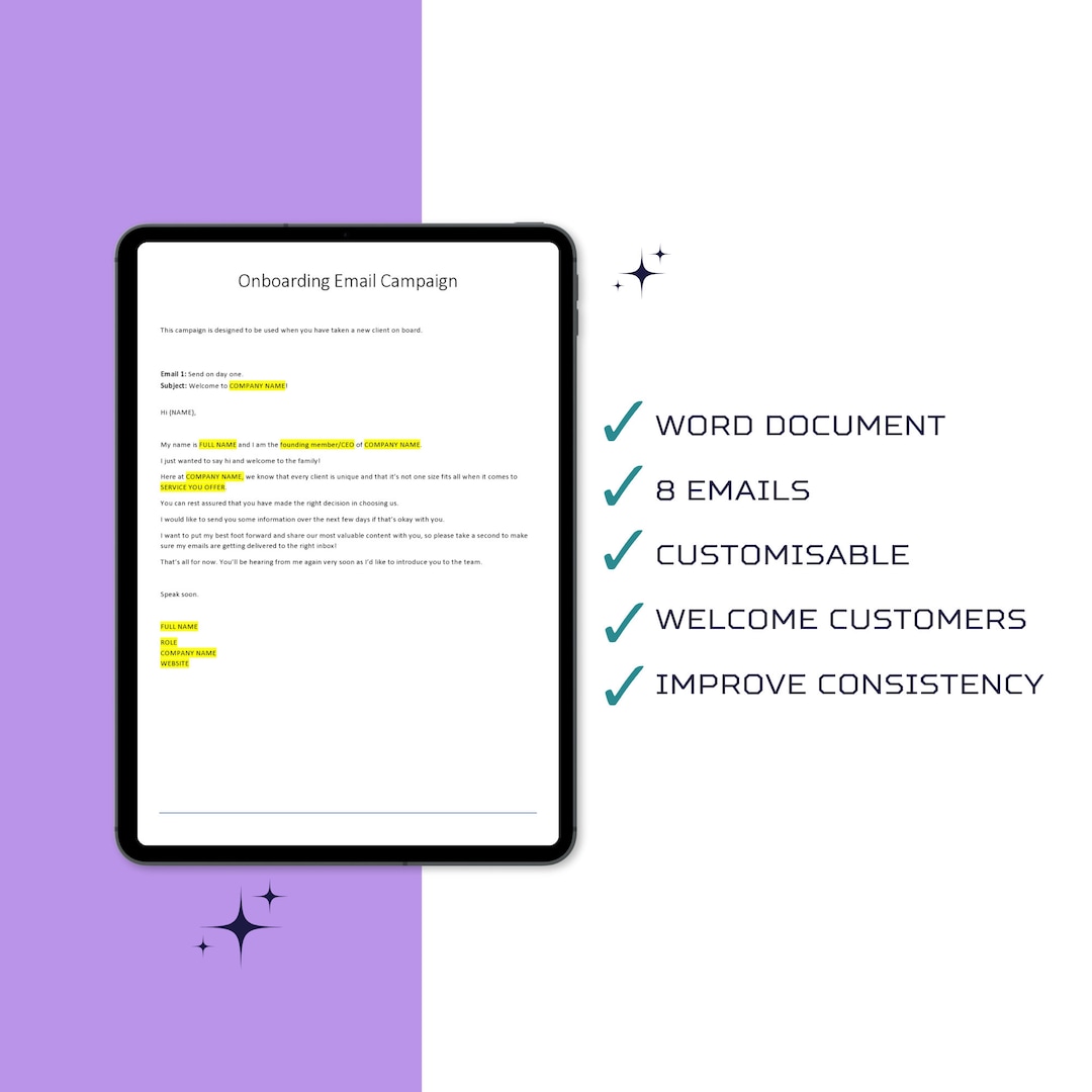 Proven New Customer Email Campaign Template Digital Download for ...
