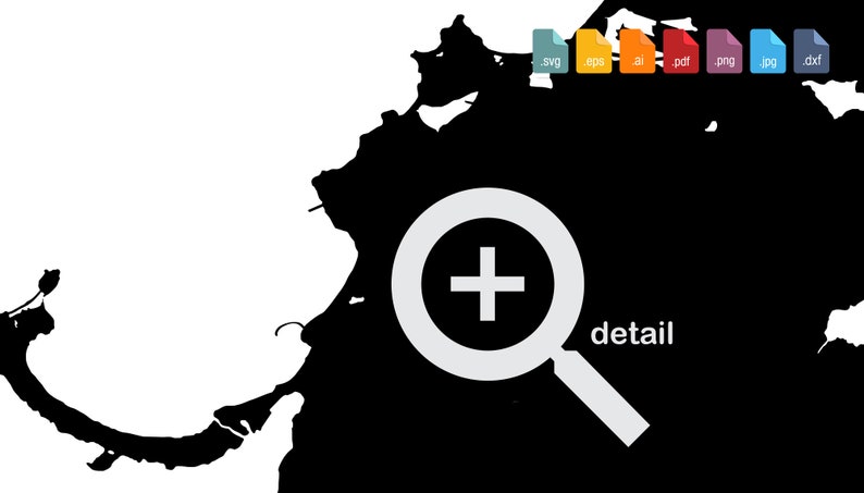 Saint Martin Map Svg, Sint Maarten Map Svg, Svg, Eps, Ai, Pdf, Png, Jpg ...