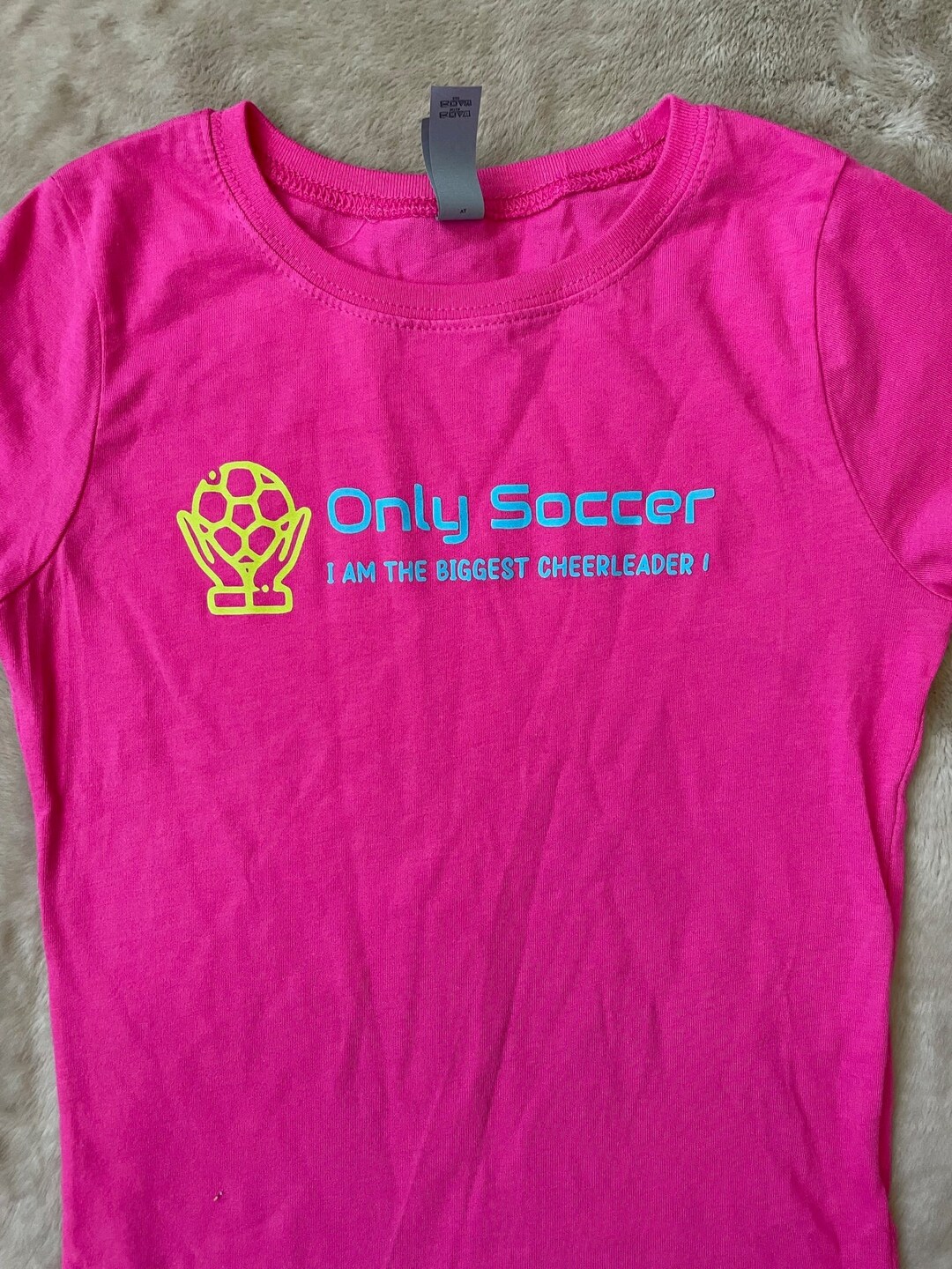 ONLY SOCCER GIRLS Soccer T-shirt - Etsy