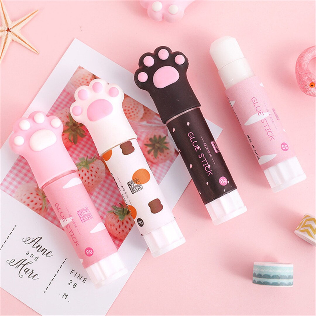 Kitty Cat Paw Glue Stick - Etsy