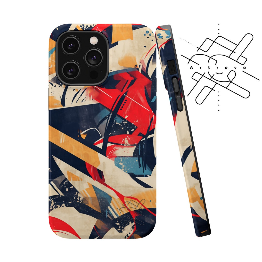 Street Art Graffiti Slim, Tough, and Magsafe Phone Case in Gloss for ...