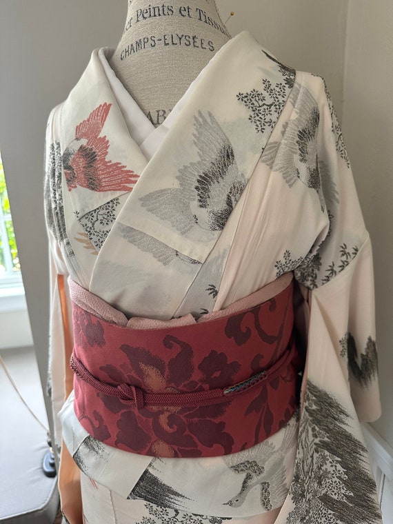 Japanese kimono vintage komon - Gem