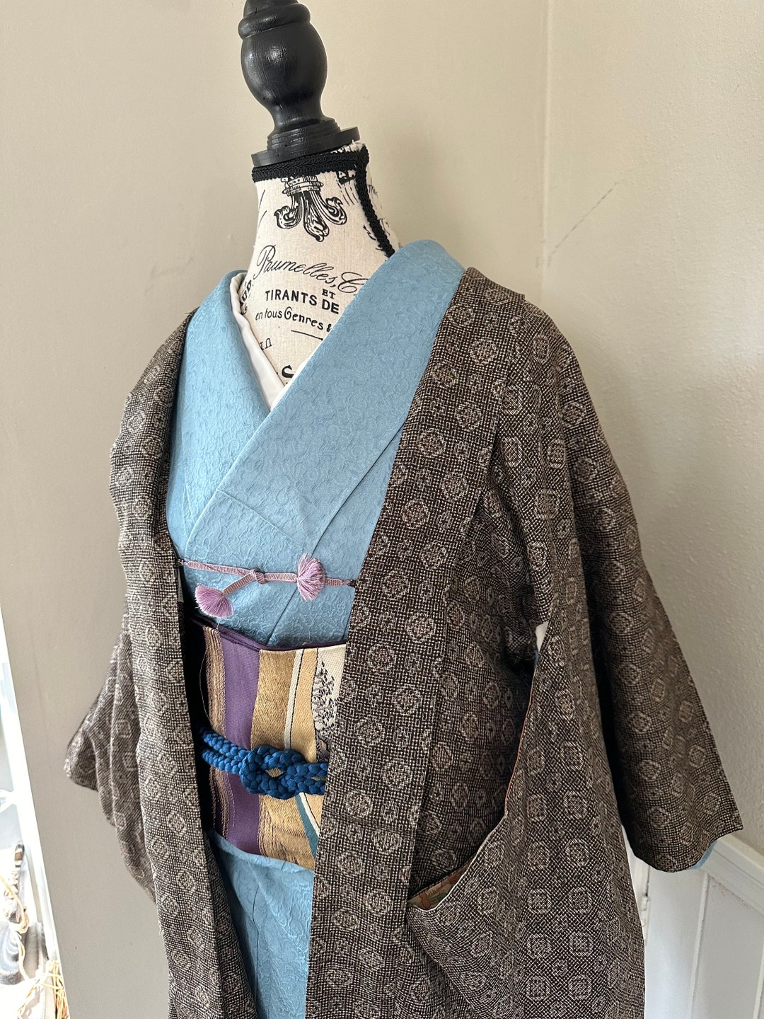 Haori Authentic Vintage Japanese Silk Jacket - Etsy