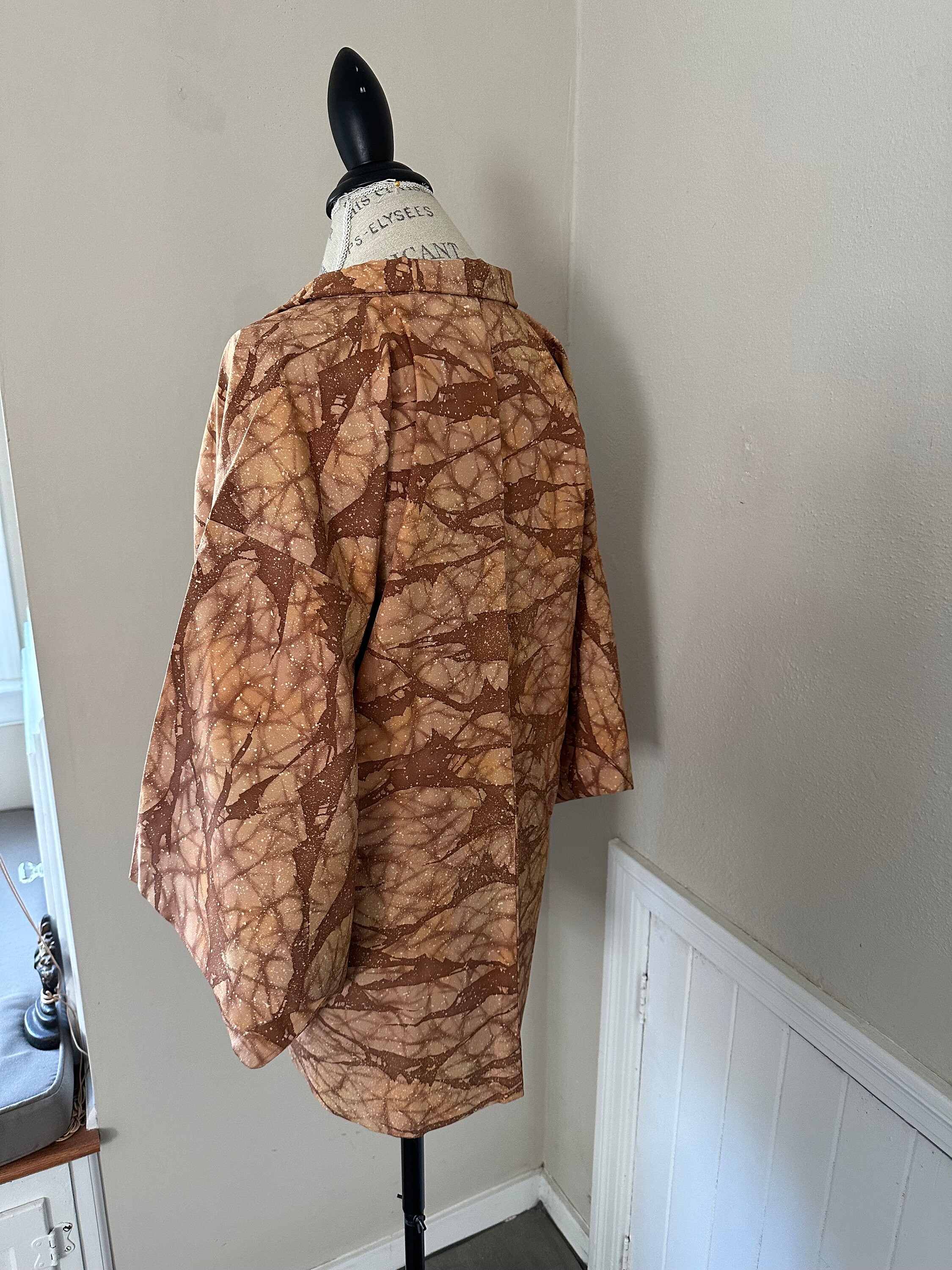 Haori Authentic Vintage Japanese Silk Jacket - Etsy