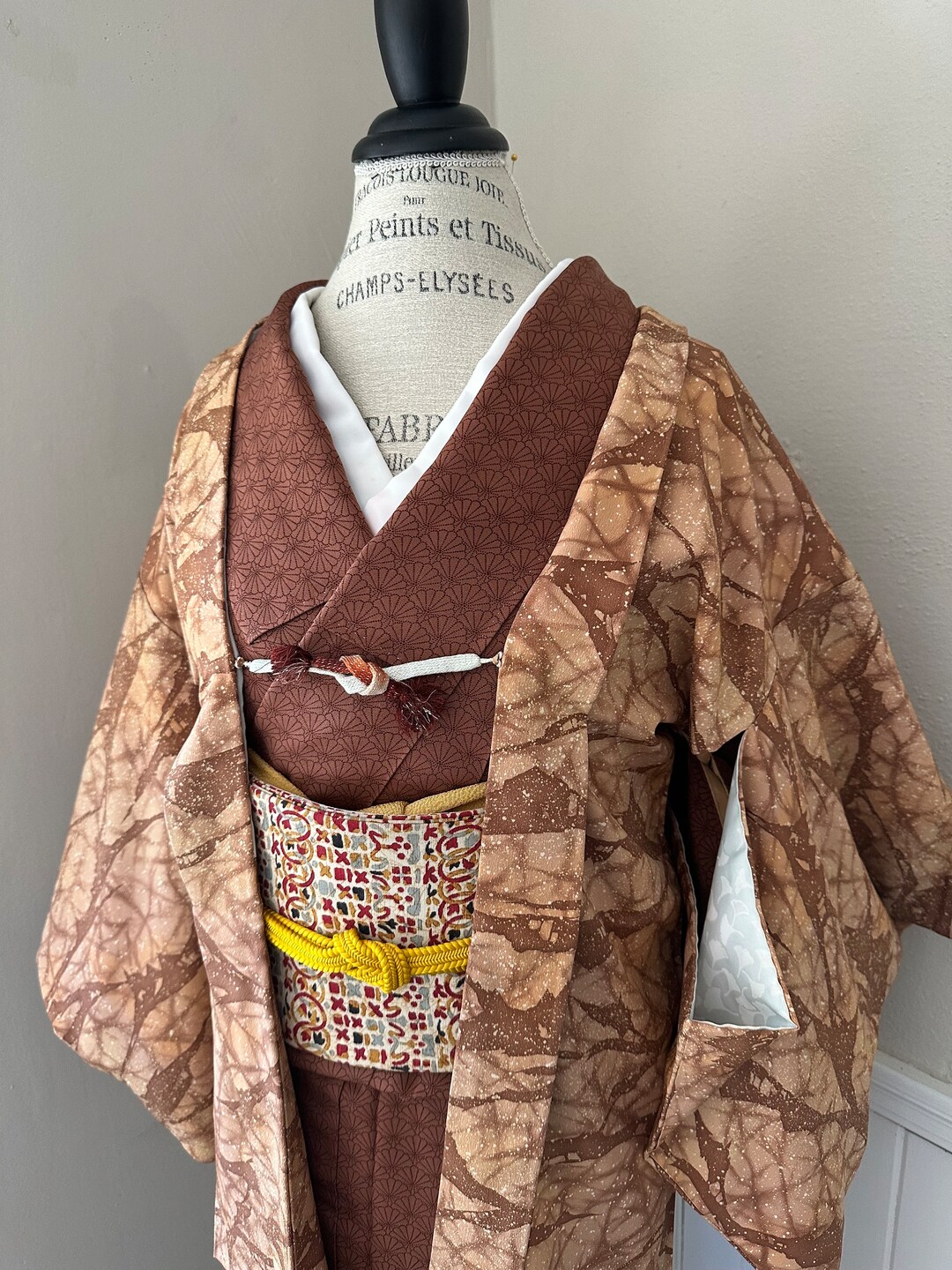 Haori - Authentic Vintage Japanese Silk Jacket - Etsy