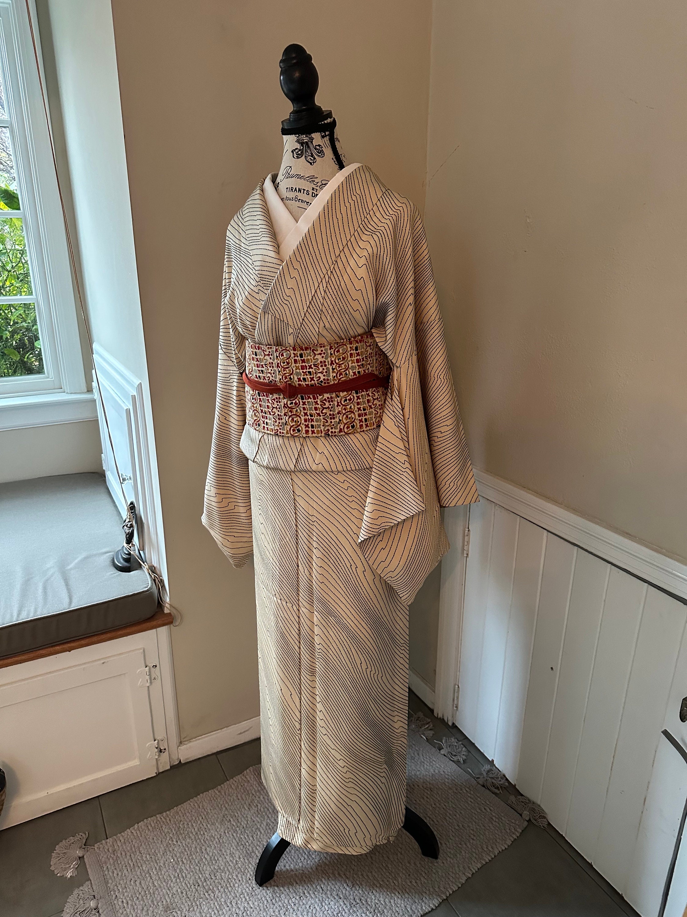 Obi Beautiful Authentic Silk Japanese Obi - Etsy